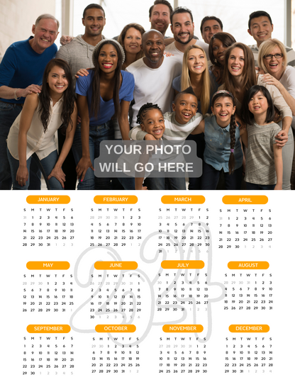(8.5x11) Personalized 2024 Photo Calendar for Someone in Jail or Priso ...