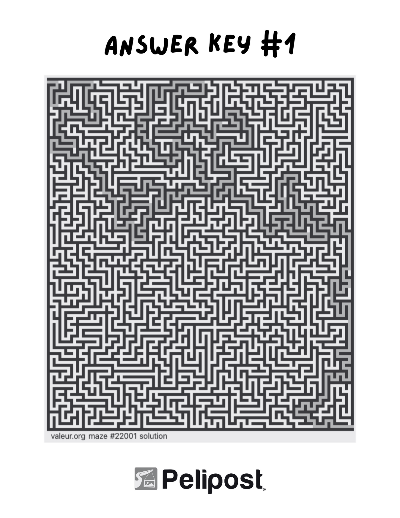 Maze #1 | FREE Digital Download – Greetings by Pelipost